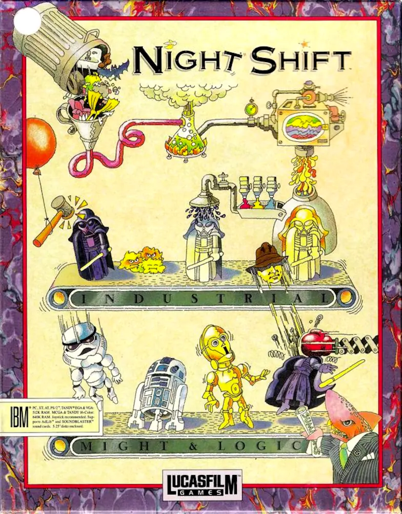 Night Shift : Industrial Might & Logic — Retro Archives
