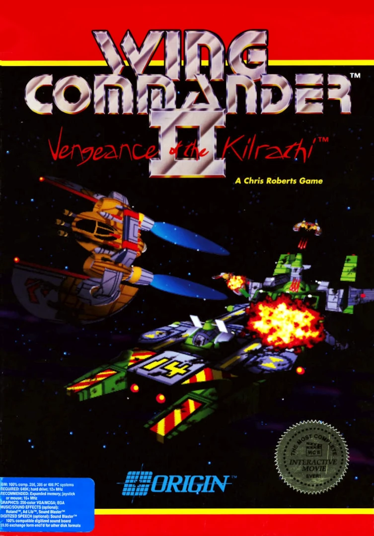 Wing Commander II : Vengeance of the Kilrathi — Retro Archives