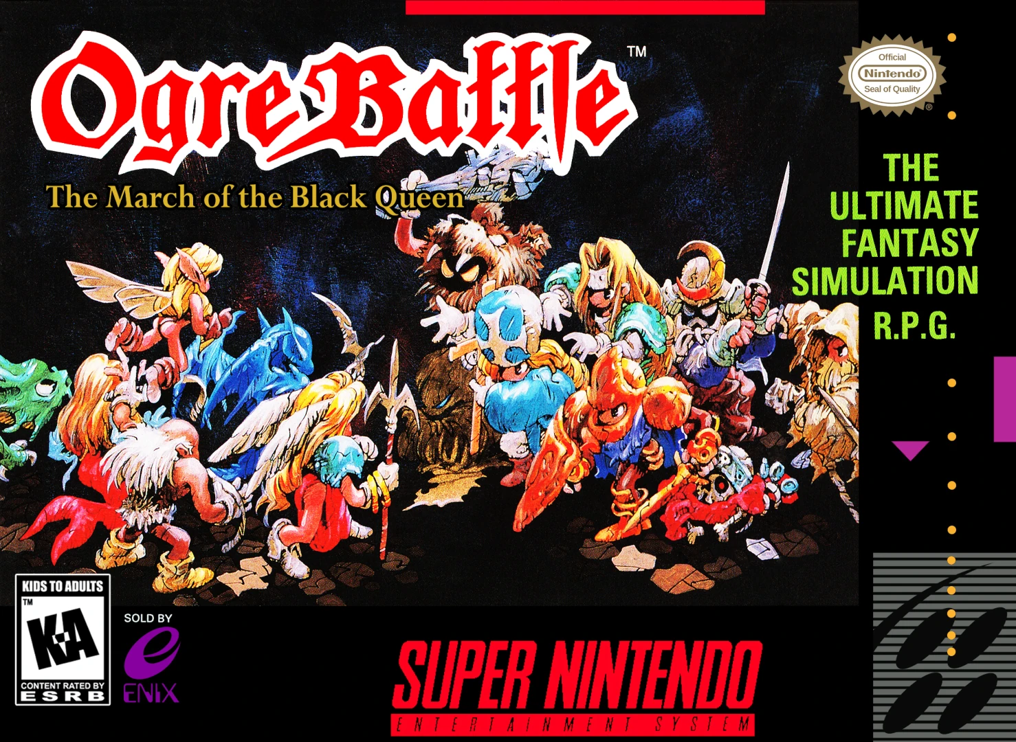 Ogre Battle : The March of the Black Queen — Retro Archives